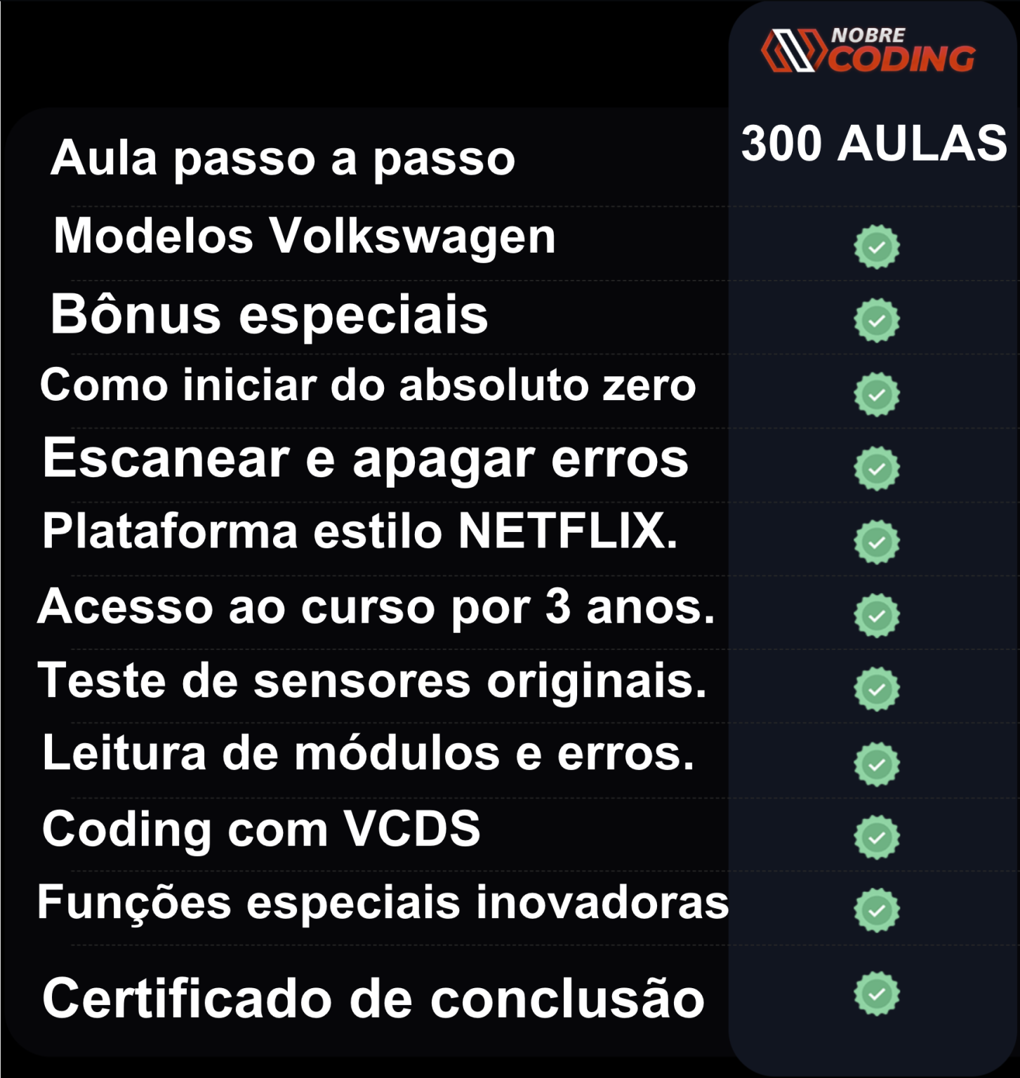 Curso de coding Volkswagen. – Nobre MotorSport
